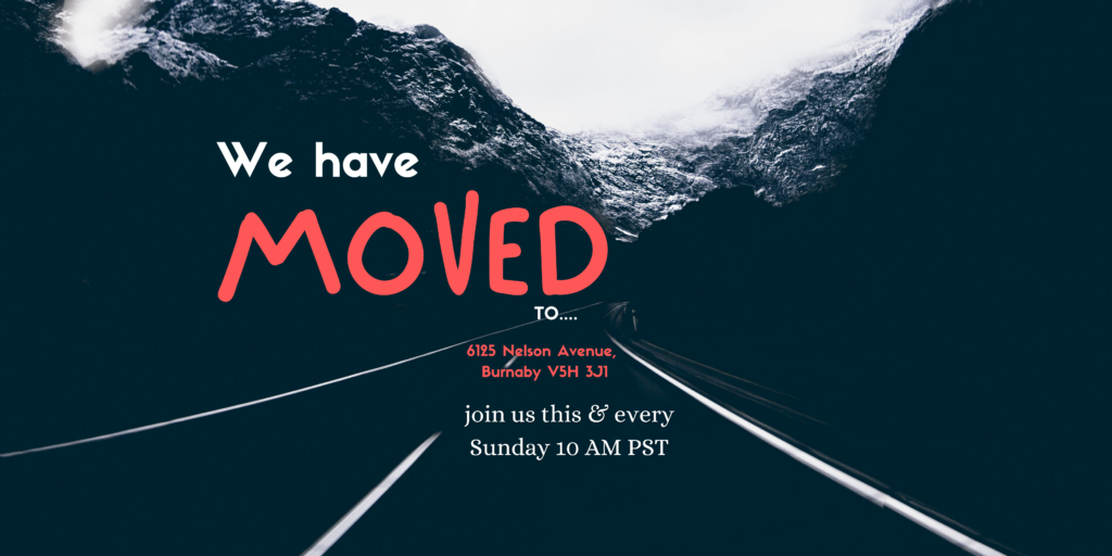 We have moved - Liberty House of Worship